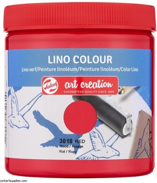 Block Printing Ink 250ml Royal Talens Red Cork Art Supplies Ltd