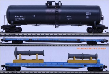 N NASA WEATHERED 3-PACK - Nicholas Smith Trains