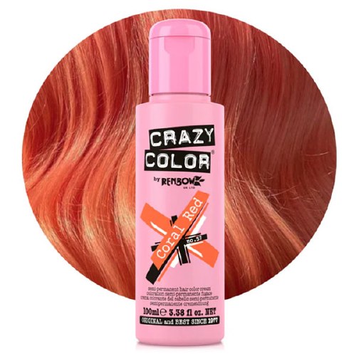 Crazy Color Coral Red 100ml
