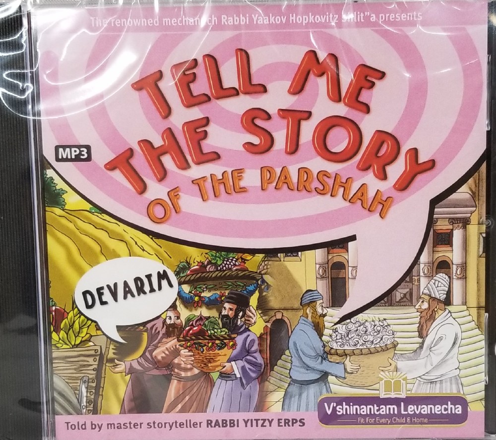 Tell Me the Story of the Parsha Sefer Devarim MP3 Audio CD - The Judaica Place