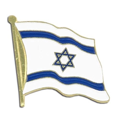 Israeli Flag Lapel Pin - The Judaica Place
