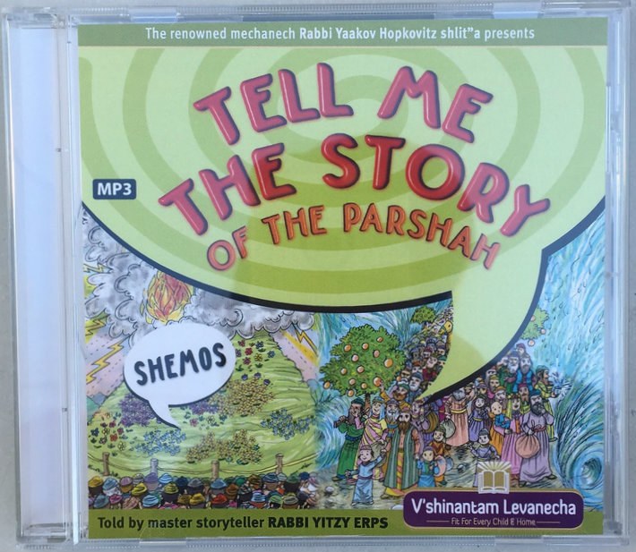 Tell Me the Story of the Parsha Shemos MP3 Audio CD - The Judaica Place