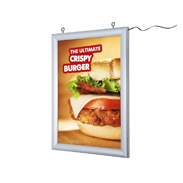 Double Sided LED Poster Frame - Boards Direct