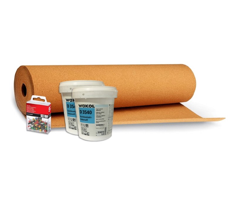 Cork Roll Bundle, including adhesive and pins! - Boards Direct