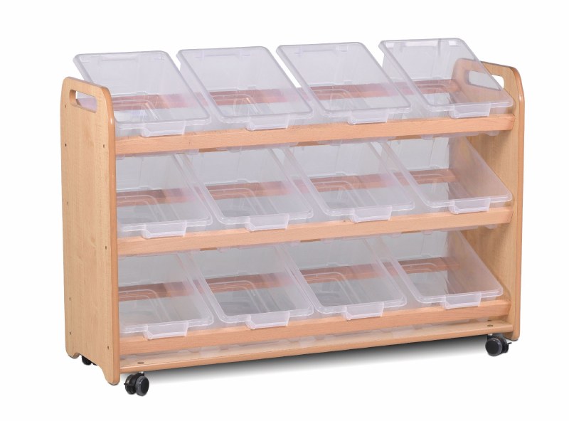Tilt Tote Storage Trolley - Boards Direct