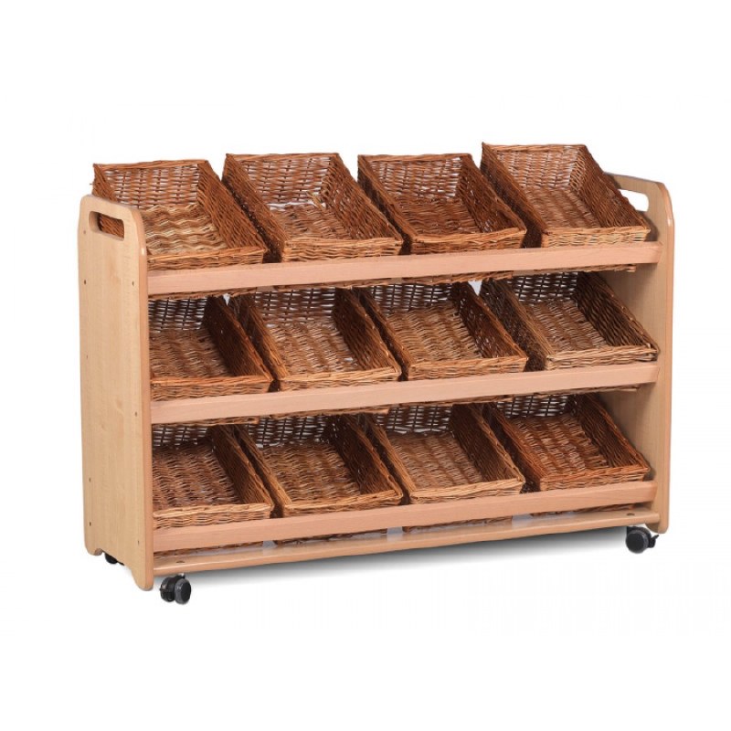 Tilt Tote Storage Trolley - Boards Direct