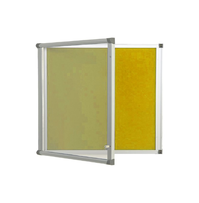 Eco-Sound Blazemaster Metropolitan Frame Tamperproof Noticeboard ...