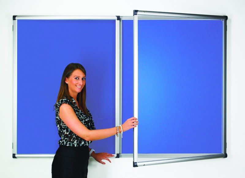 Eco-Sound Blazemaster Metropolitan Frame Tamperproof Noticeboard ...