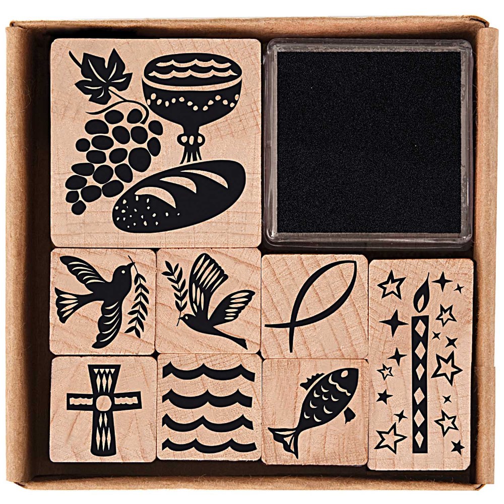 Stamp set Christian Symbols - Winnie's Craft Cafe