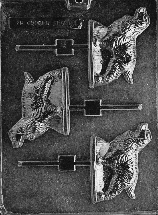 Cocker Spaniel Lolly Mold - Cake Art