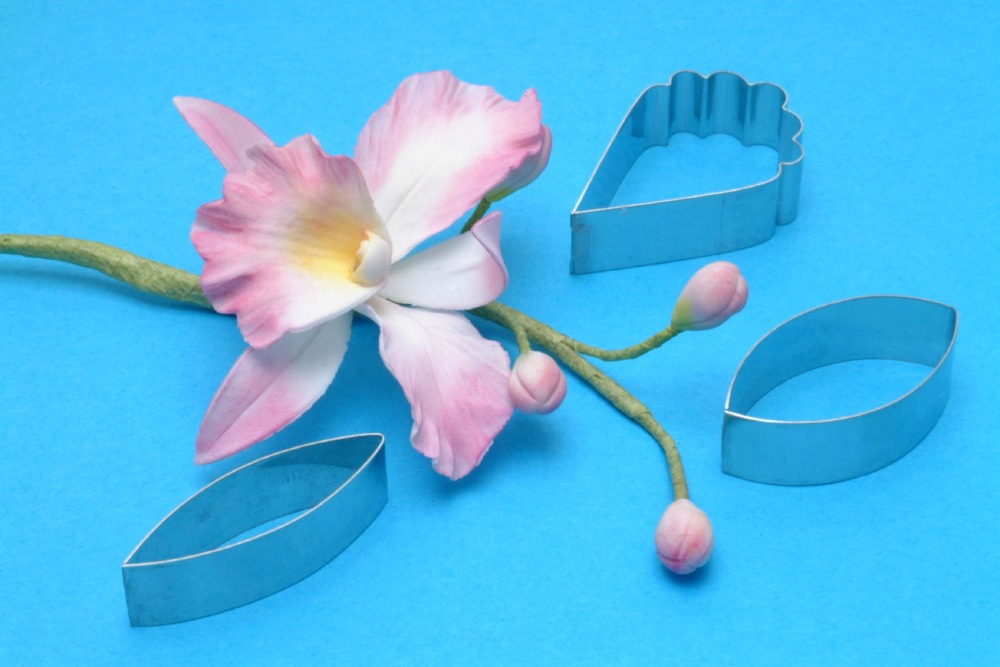 PME Cattleya Orchid Cut/Set 3 - Cake Art