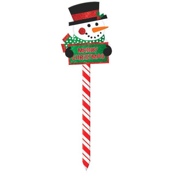 Snowman Yard Sign - Cake Art