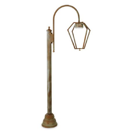 Gemstone Small Lamp Post 3474 LED Aged Copper - Broughtons Lighting ...
