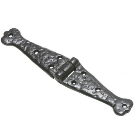 Kirkpatrick 923 Strap Hinge Antique Black - Broughtons Lighting ...