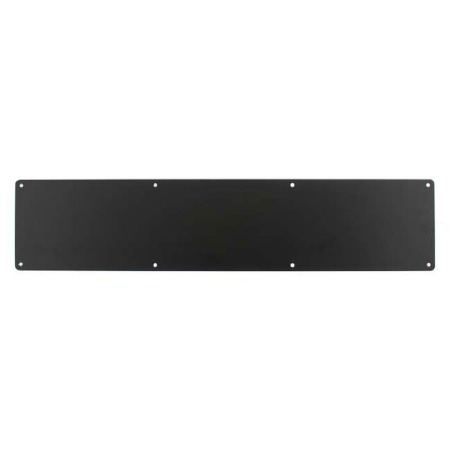 Kick Plate 745mm x 150mm Matt Black - Broughtons Lighting & Ironmongery