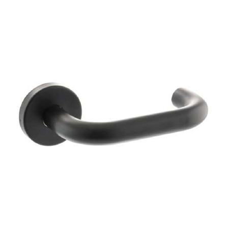 Return To Door Handle Matt Black - Broughtons Lighting & Ironmongery