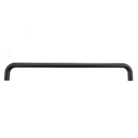 D Shape Door Pull Handle 450mm Matt Black - Broughtons Lighting ...