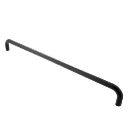 D Shape Door Pull Handle 600mm Matt Black - Broughtons Lighting ...
