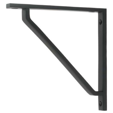 From The Anvil Barton Shelf Bracket 150mm x 150mm Matt Black ...