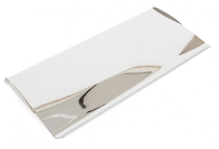 From The Anvil Small Internal Letter Box Flap Polished Chrome ...