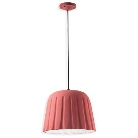 Ferroluce Ceiling Light C2571 Rosa Corallo - Broughtons Lighting ...