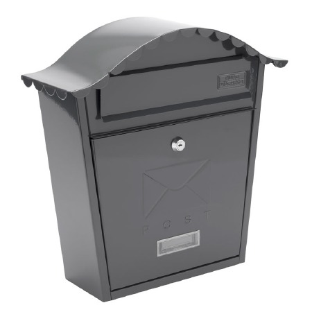 Classic MB01 Post Box Anthracite - Broughtons Lighting & Ironmongery