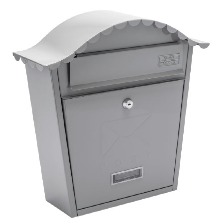 Classic MB01 Post Box French Grey - Broughtons Lighting & Ironmongery