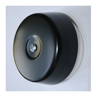 Honeywell D792 Underdome Bell Black - Broughtons Lighting & Ironmongery