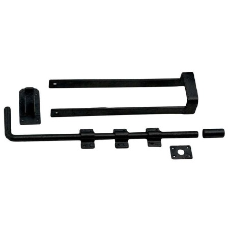 Field Gate Double Gate Fastener Set Black Steel - Broughtons Lighting ...