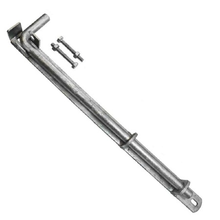 Metal Gate Drop Bolt 22" Galvanised Steel - Broughtons Lighting ...