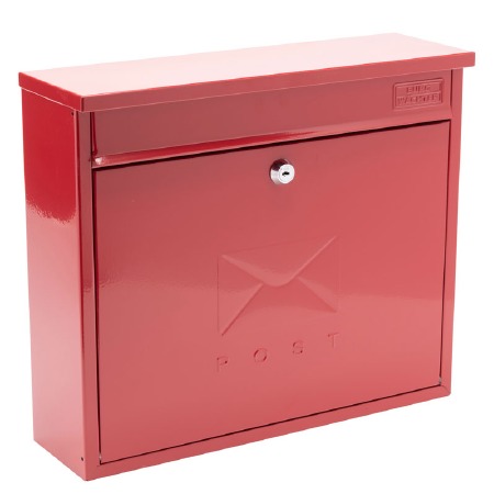 Elegance MB02 Post Box Pillarbox Red - Broughtons Lighting & Ironmongery