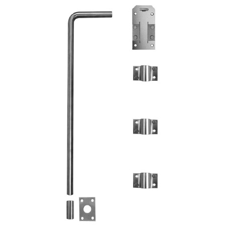 Elite Garage Door Bolt 18" Stainless Steel - Broughtons Lighting ...
