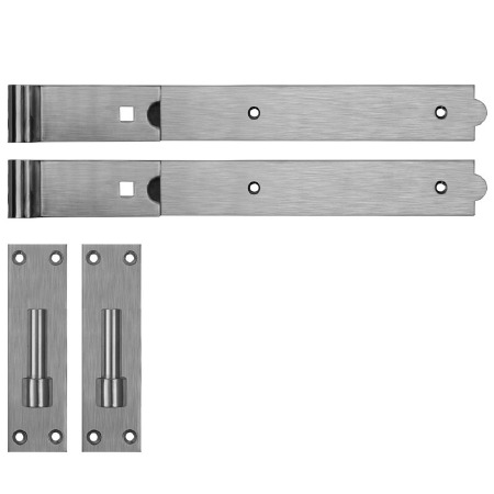 Elite Straight Hook & Bands 18" Stainless Steel - Broughtons Lighting ...