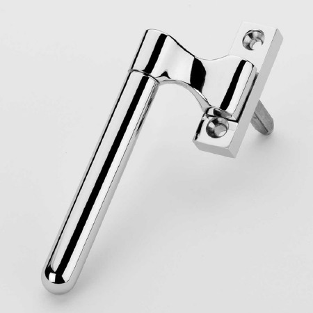 Aston Round Locking Espagnolette Handle LH Polished Chrome - Broughtons ...