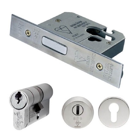 British Standard Euro Deadlock 2.5" Stainless Steel - Broughtons ...