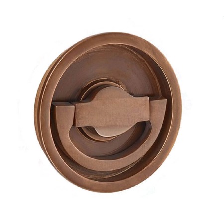 Flush Circular Ring Latch Handle Imitation Bronze Metal Antique ...