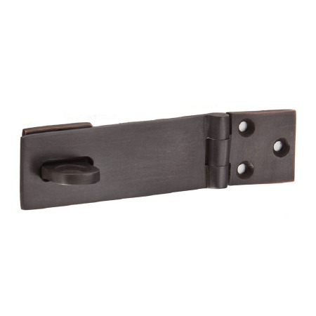 Hasp & Staple 3" Oil Rubbed Bronze - Broughtons Lighting & Ironmongery