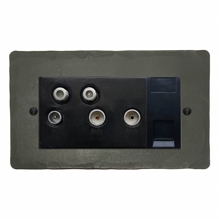 Hand Forged Sky+ Socket Anthracite - Broughtons Lighting & Ironmongery