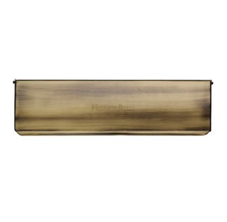 Heritage Interior Flap V860 280mm Antique Brass - Broughtons Lighting ...