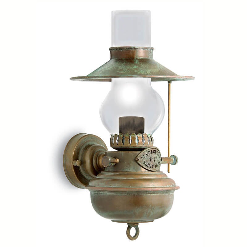 Taverna Wall Light Aged Copper - Broughtons Lighting & Ironmongery