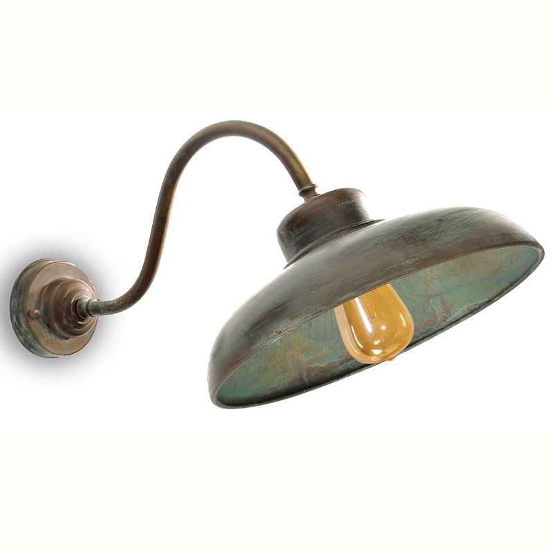 Samoa Wall Light 1650 Aged Copper - Broughtons Lighting & Ironmongery