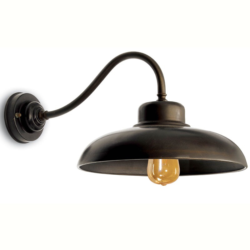 Samoa Wall Light 1651 Bronzed - Broughtons Lighting & Ironmongery