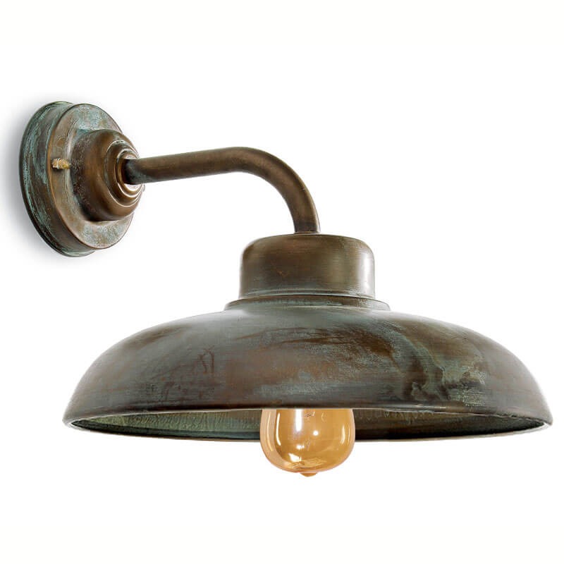 Samoa Wall Light 1655 Aged Copper - Broughtons Lighting & Ironmongery