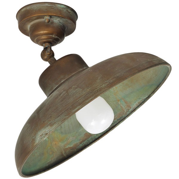 Samoa Adjustable Light 1656 Aged Copper Opal Glass - Broughtons ...