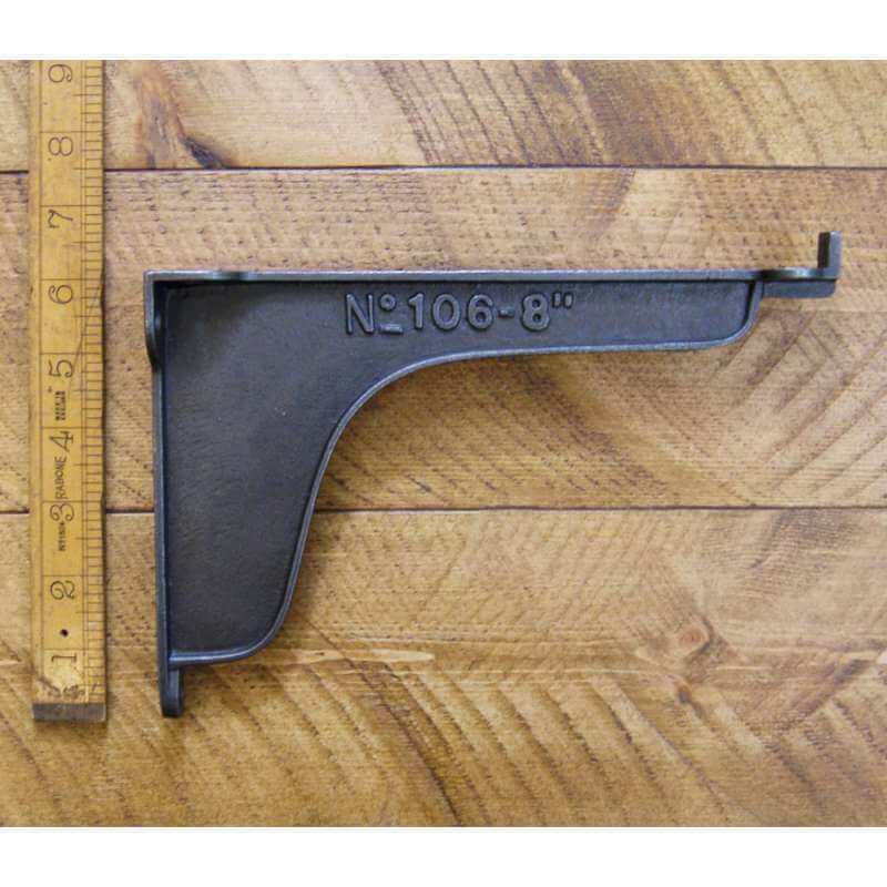 Window Box Railway Bracket 8" Antique Iron - Broughtons Lighting ...