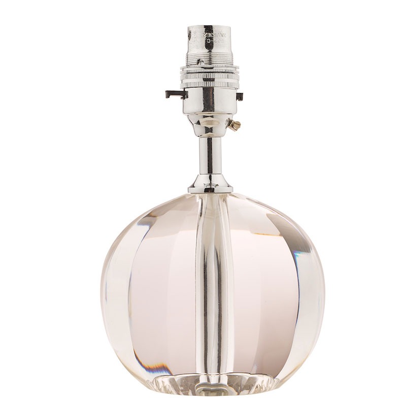 Laura Ashley Lydia Table Lamp Glass Base - Broughtons Lighting ...