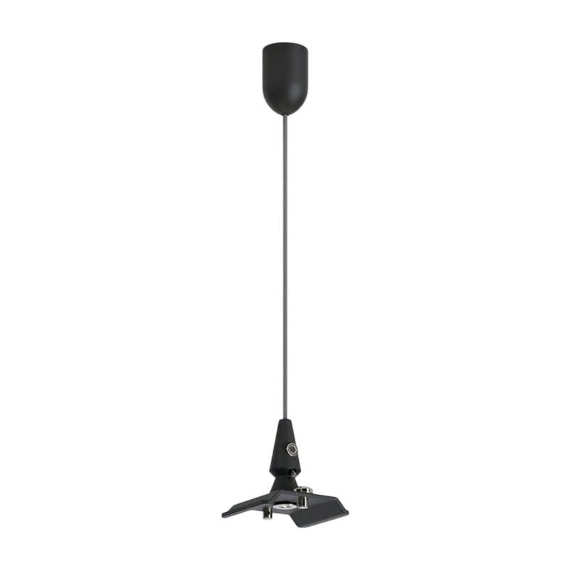 Lighting Track Suspension Kit Black - Broughtons Lighting & Ironmongery
