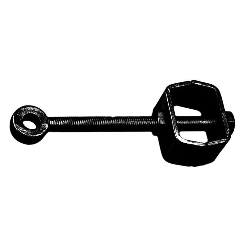 Adjustable Bottom Gate Fitting 10" Black Steel - Broughtons Lighting ...