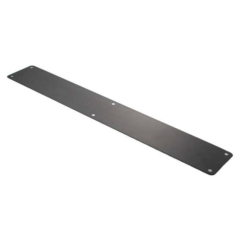 Finger Plate 650mm x 75mm Matt Black - Broughtons Lighting & Ironmongery