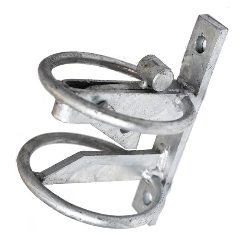 Animal Safe Self Locking Field Gate Catch Galvanised Steel - Broughtons ...